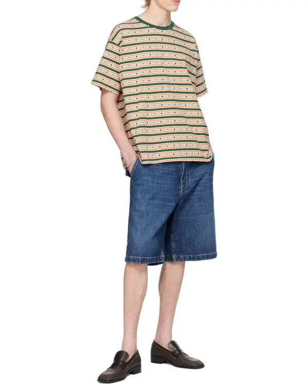 BODE Striped Cotton Shirt