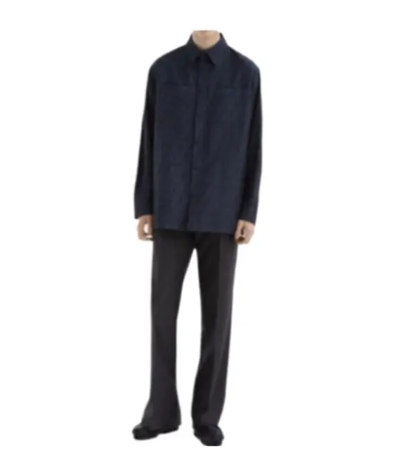 Fendi Ff Pattern Lapel Casual Jacket