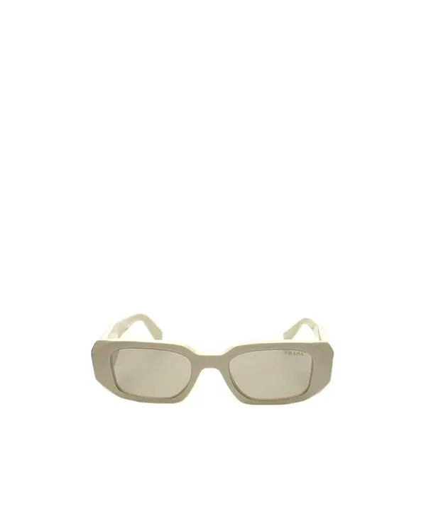 Prada Rectangular Frame Sunglasses - Nude