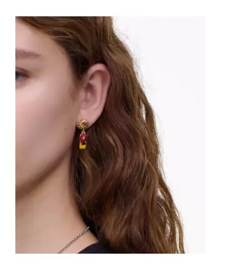 Marc Jacobs Trinket Charm Cluster Earrings