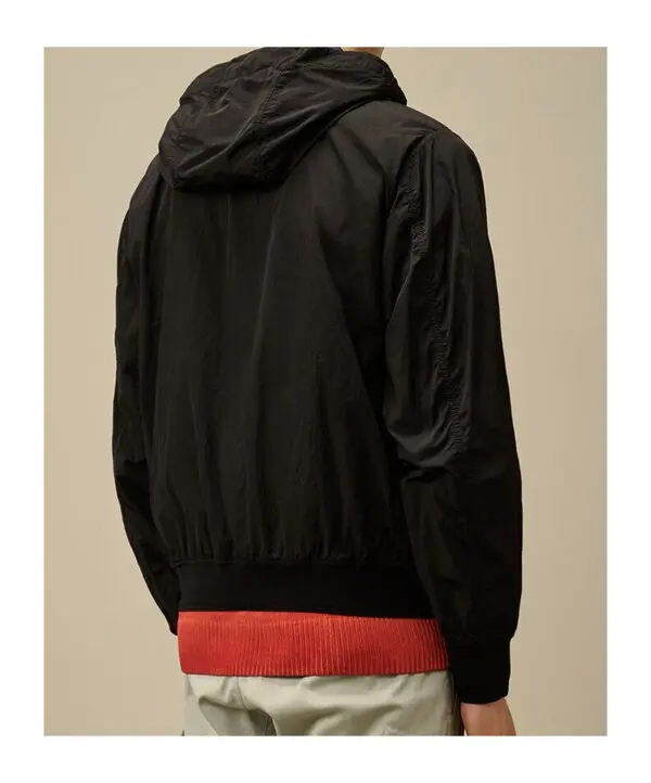 C.P. COMPANY Hooded Utility Jacket - Blue