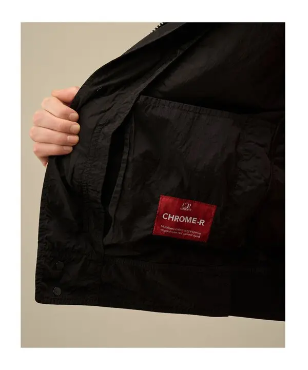 C.P. COMPANY Hooded Utility Jacket - Blue