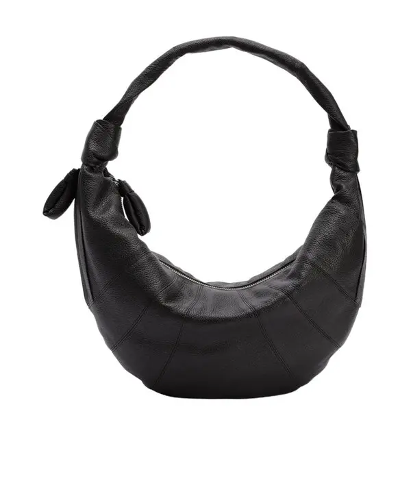 LEMAIRE Fortune Croissant Shoulder Bag - Black