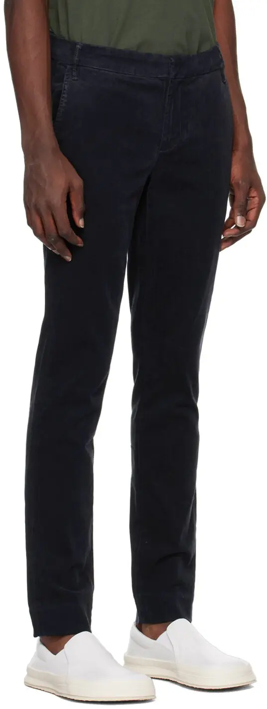 FRAME Slim-fit Chino Trousers - Black