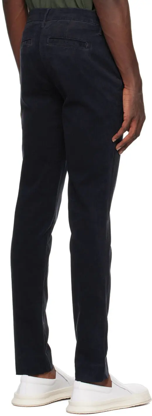 FRAME Slim-fit Chino Trousers - Black