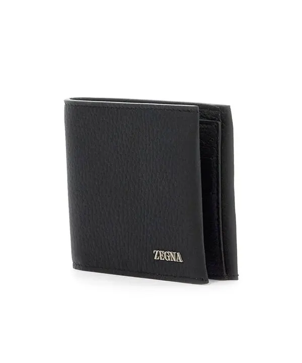 Zegna Logo-plaque Bi-fold Wallet