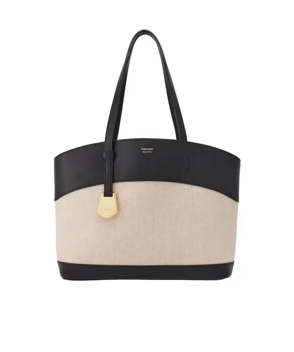 FERRAGAMO Tote Bag With Removable Pouch