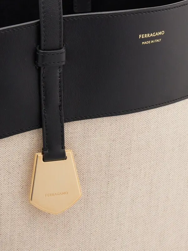 FERRAGAMO Tote Bag With Removable Pouch