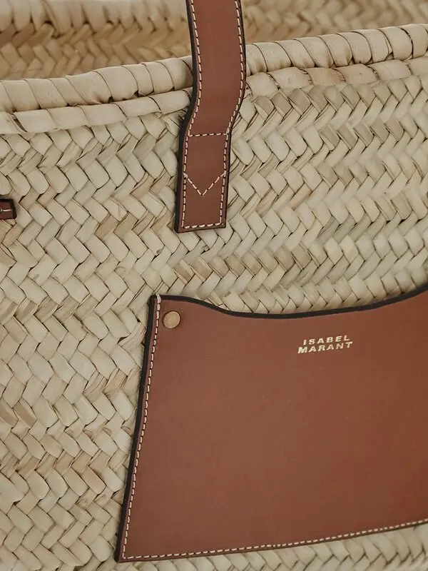 Isabel Marant Étoile Cadix Medium Raffia Bag