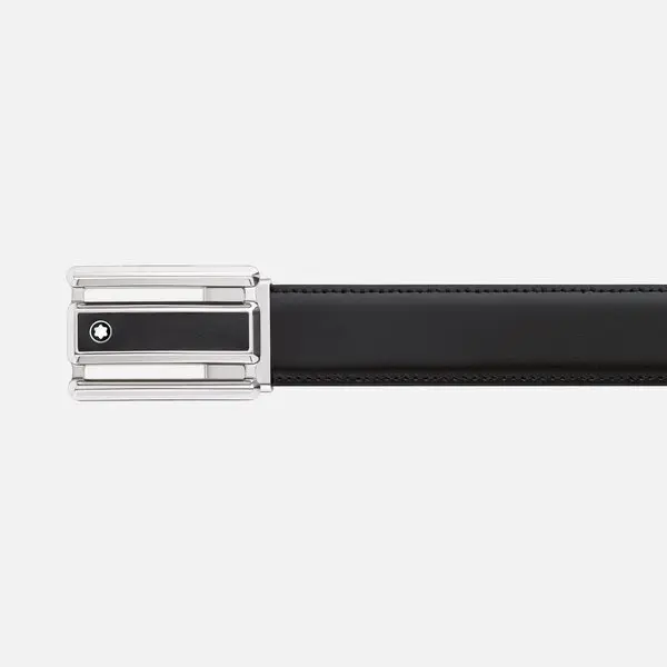 Montblanc Rectangular Buckle Reversible Belt