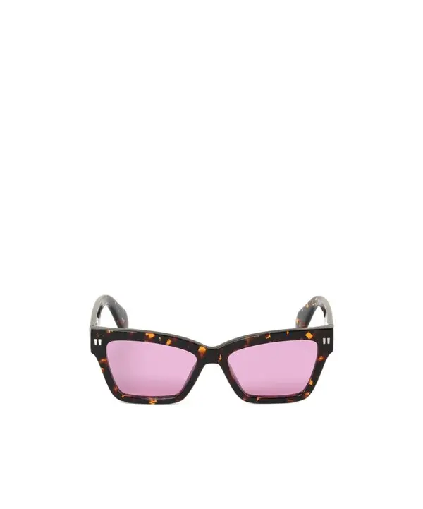 Off-White Full Frame Sunglasses - Pink