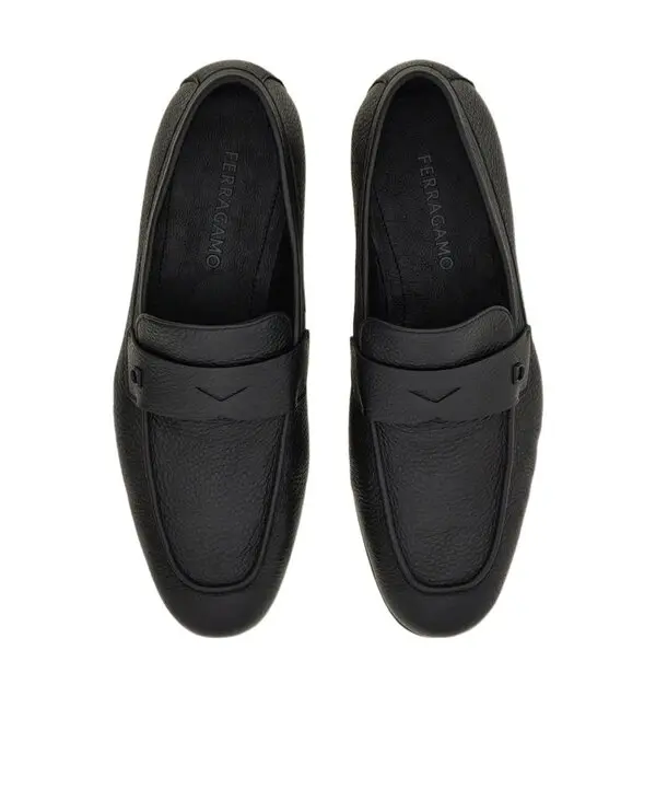 FERRAGAMO Penny Loafers - Black