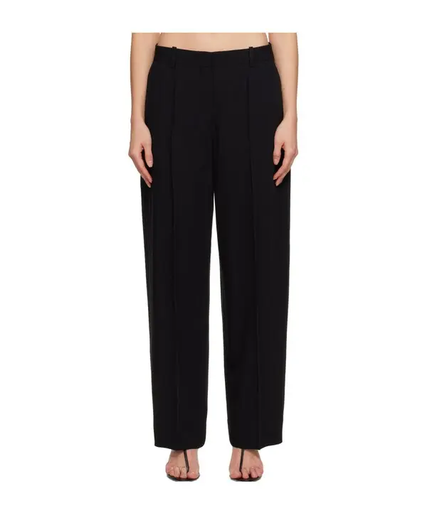 TOTEME Wide-leg Trousers With Belt Loops