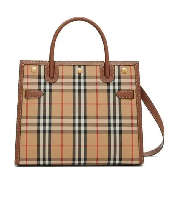 Burberry Vintage Check Tote Bag
