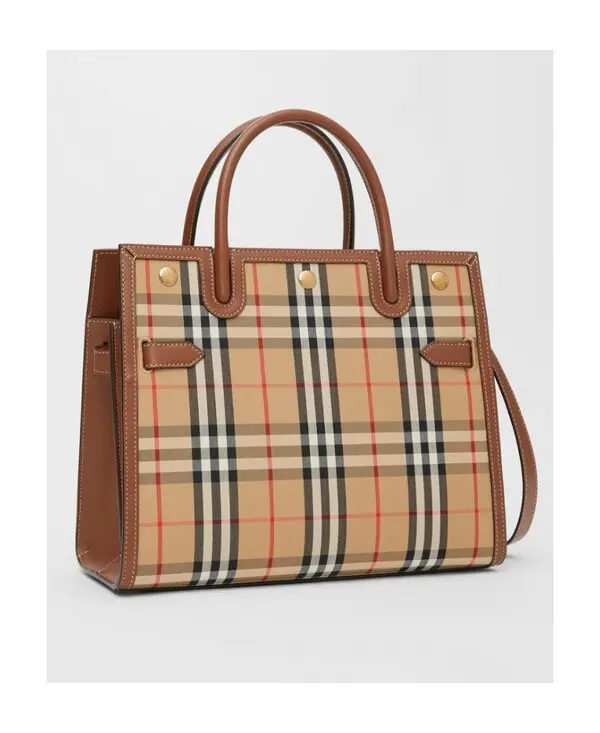 Burberry Vintage Check Tote Bag