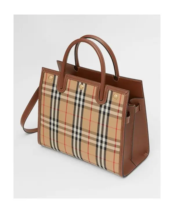 Burberry Vintage Check Tote Bag