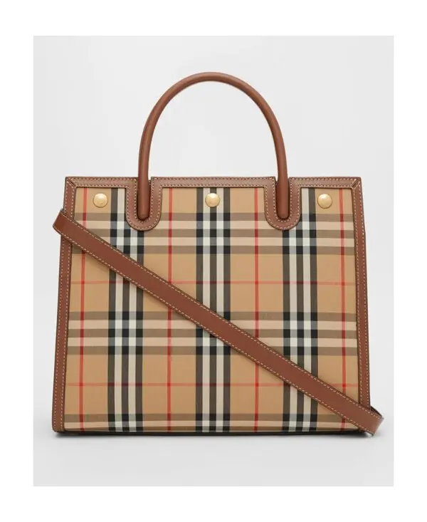 Burberry Vintage Check Tote Bag