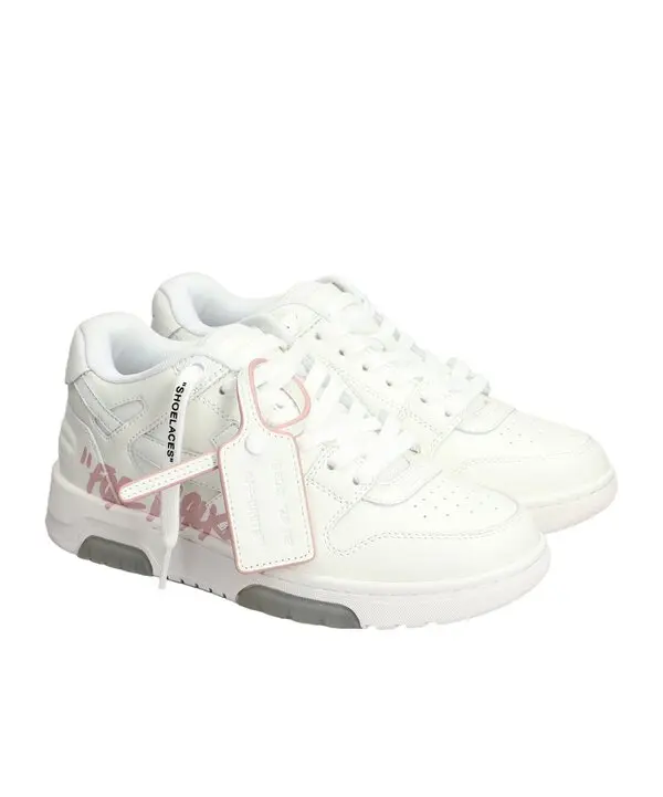 Off-White Out Of Office "for Now" Lace Up Sneakers - White