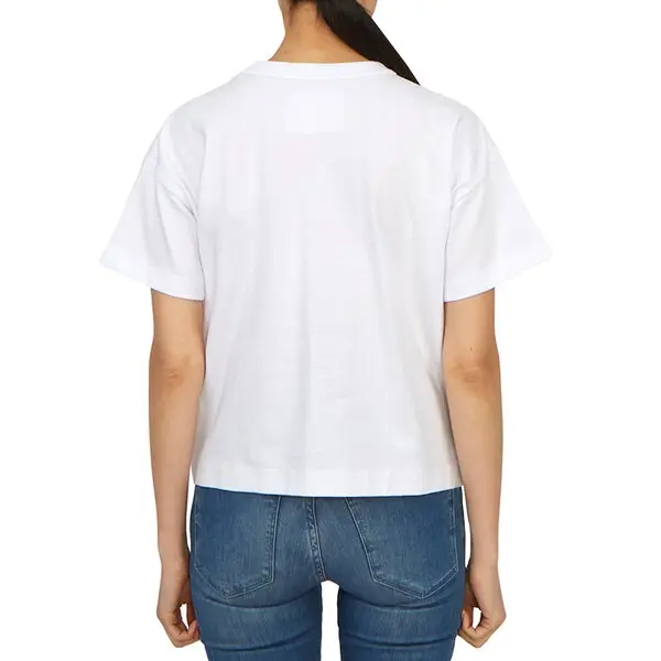 Sacai Logo Plaque Crewneck T-shirt