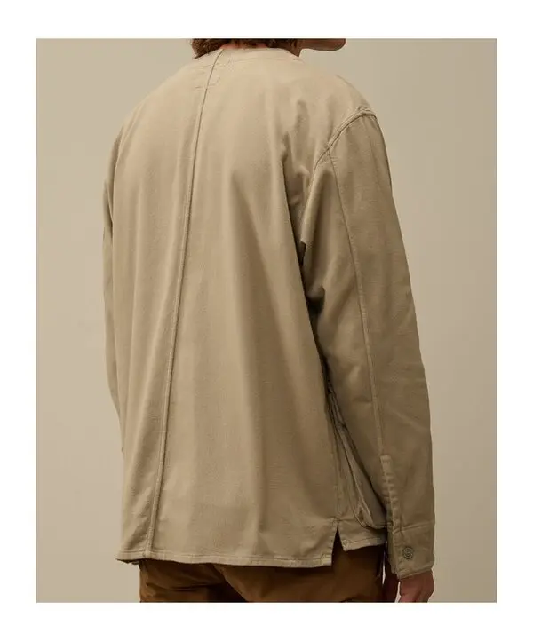 C.P. COMPANY Armored-stretch Buttoned Overshirt