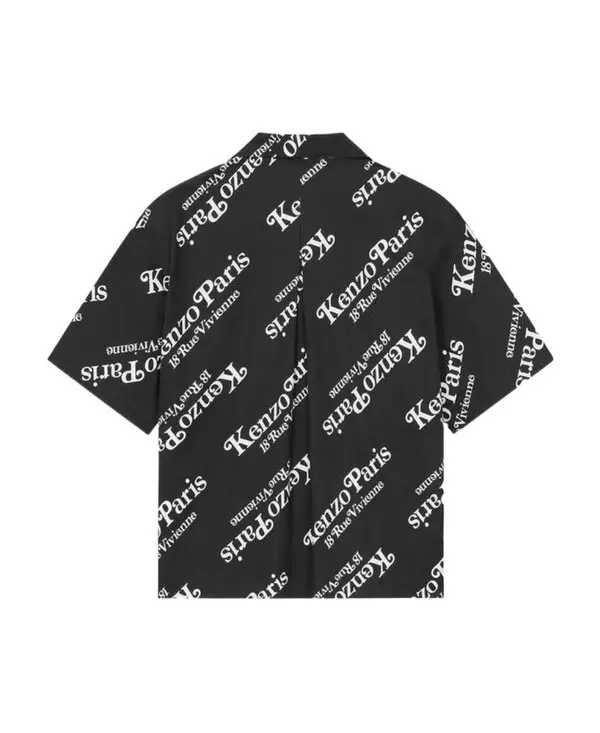 Kenzo Monogram Printed Buttoned Shirt