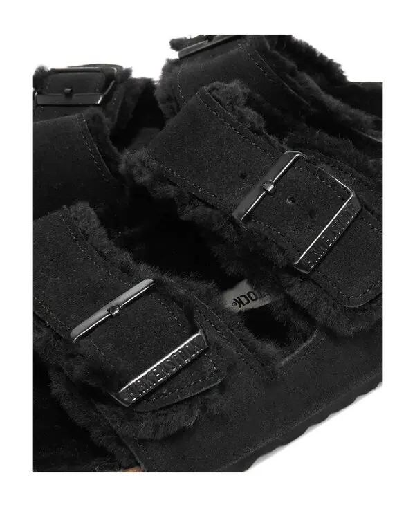 BIRKENSTOCK Logo Detail Sandals
