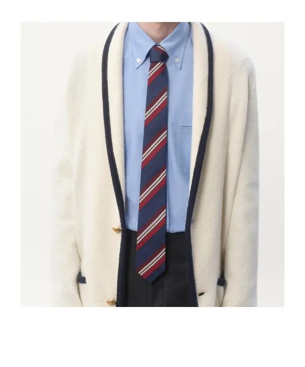 Valentino Garavani Striped Pointed Tie