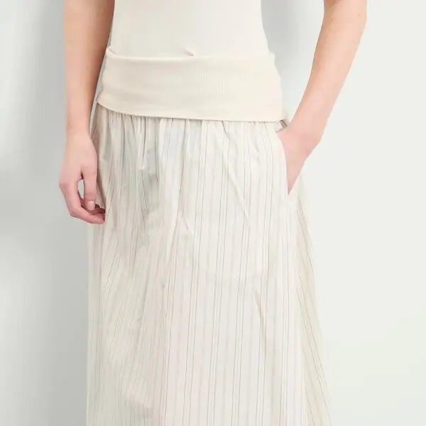 SAMSOE SAMSOE Sathea Striped Maxi Skirt
