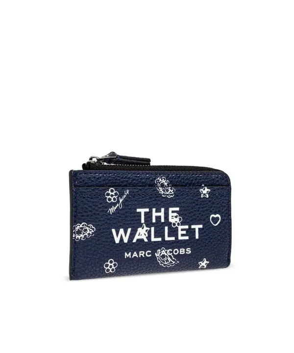 Marc Jacobs Logo Zipper Card Holder