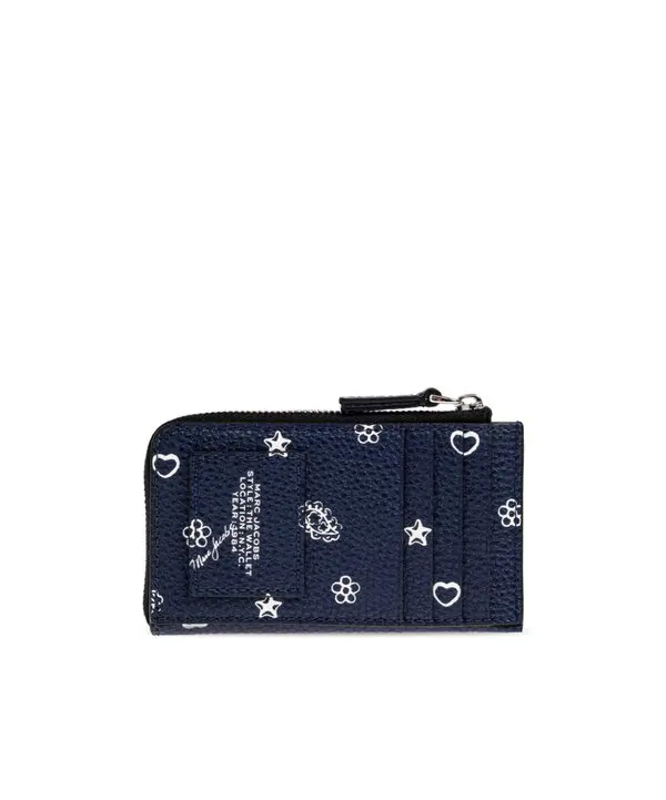 Marc Jacobs Logo Zipper Card Holder