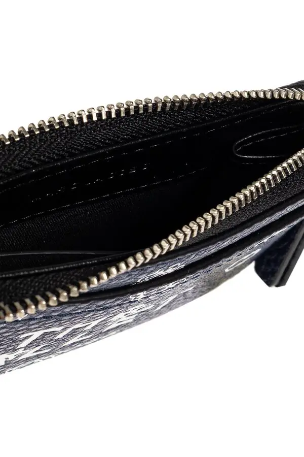 Marc Jacobs Logo Zipper Card Holder