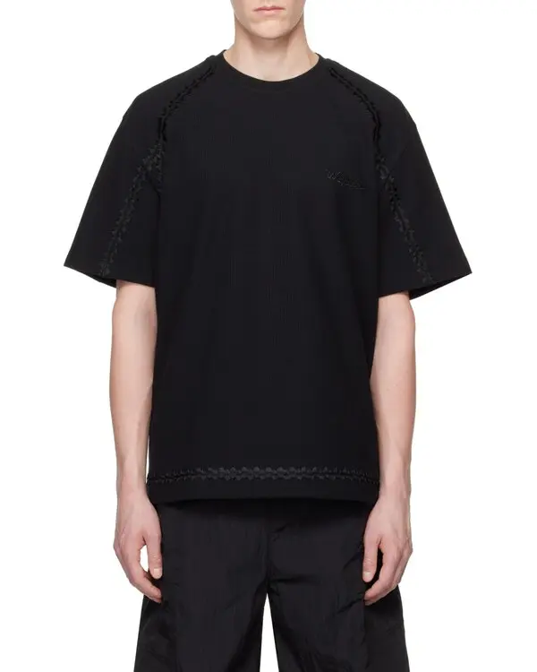 WOOYOUNGMI Line Embroidery T-shirt