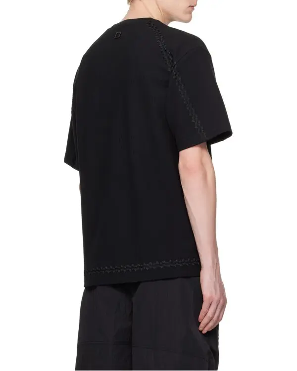 WOOYOUNGMI Line Embroidery T-shirt