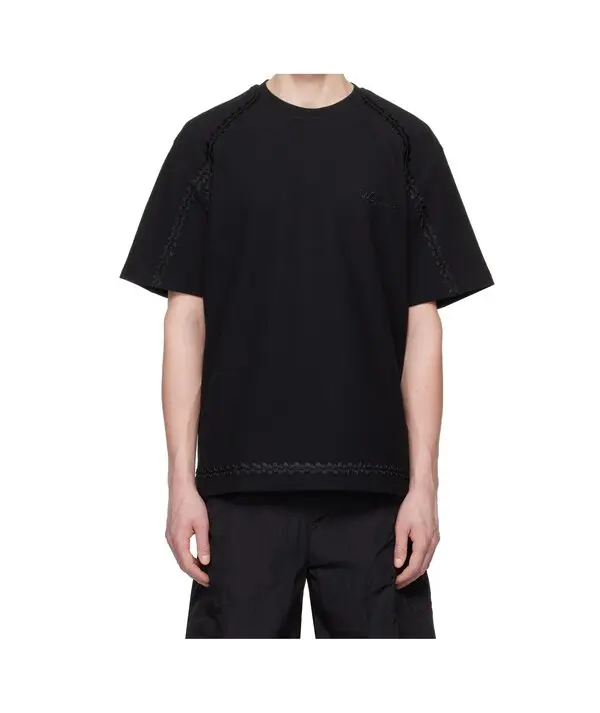 WOOYOUNGMI Line Embroidery T-shirt