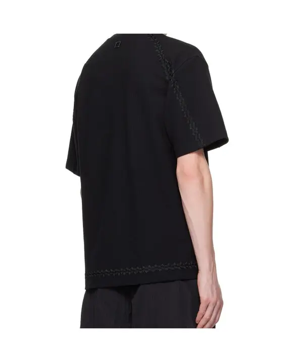 WOOYOUNGMI Line Embroidery T-shirt