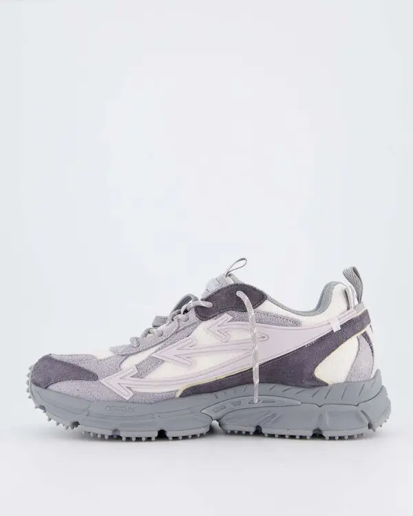 Off-White Arrow Appliqué Lace-up Sneakers - Grey
