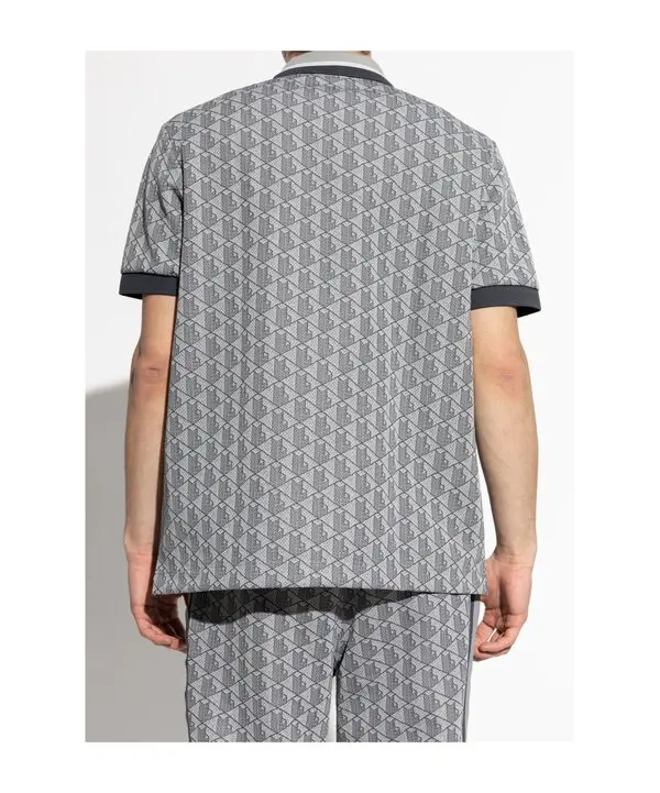 Lacoste Geometric Pattern Polo Shirt
