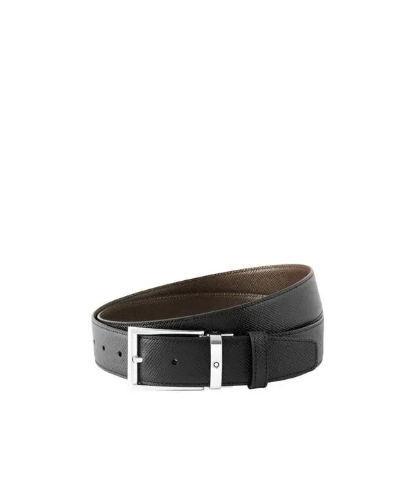 Montblanc Double-sided Buckle Belt - Black
