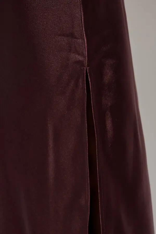 SAMSOE SAMSOE Sanuna Square-neck Split Maxi Dress