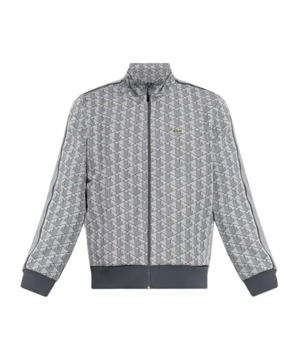 Lacoste Paris Monogram Zip Sweatshirt