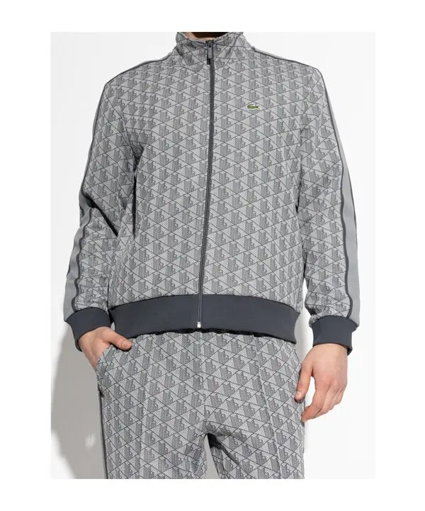 Lacoste Paris Monogram Zip Sweatshirt