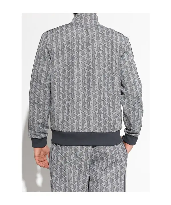 Lacoste Paris Monogram Zip Sweatshirt