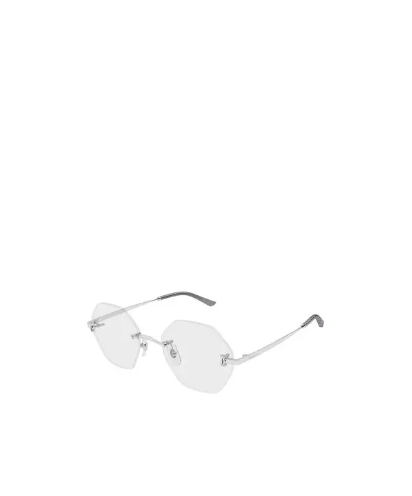 Cartier Octagon Eyeglasses - Silver