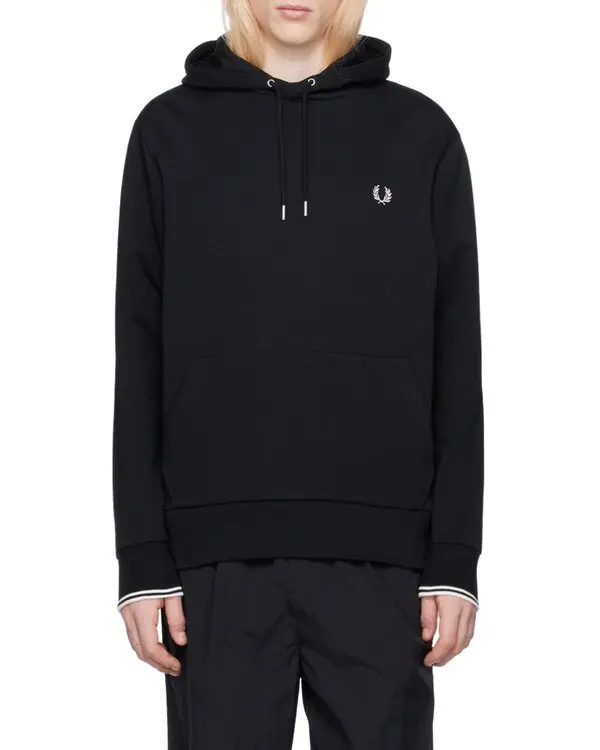 Fred Perry Tipped Hooded Sweatshirt