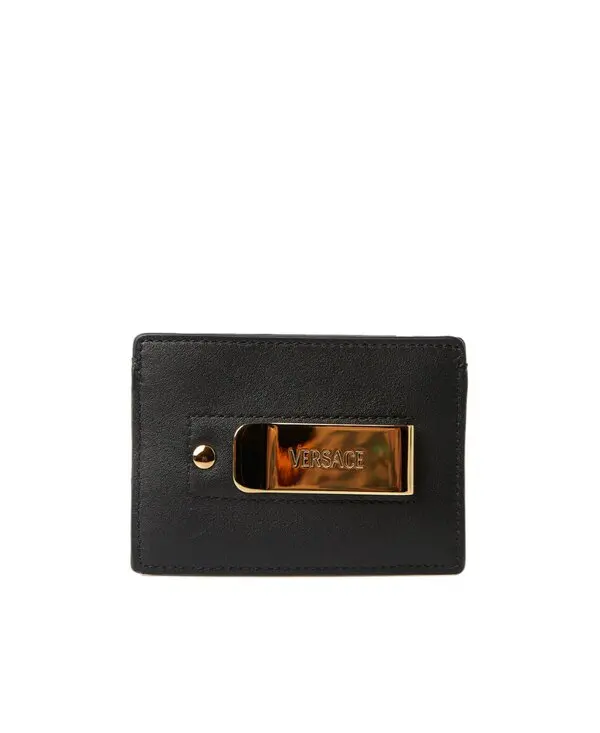 Versace Medusa Logo Detailed Card Holder
