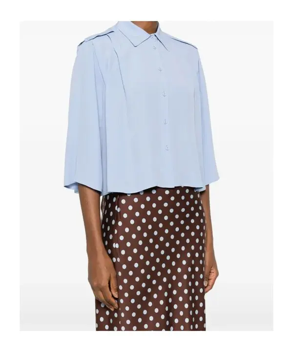 TWINSET Button Shoulder Blouse