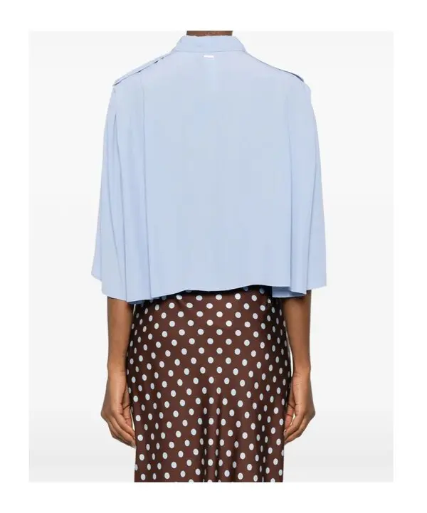 TWINSET Button Shoulder Blouse