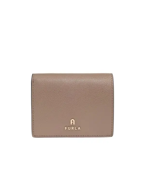 Furla Small Camelia Logo-plaque Bifold Wallet - Brown