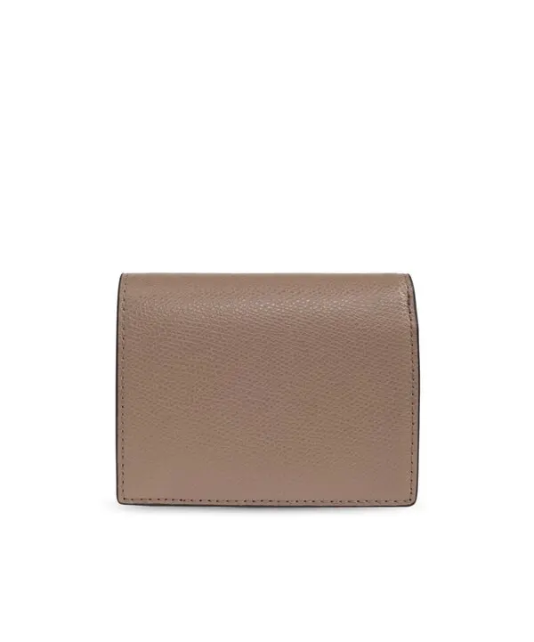 Furla Small Camelia Logo-plaque Bifold Wallet - Brown