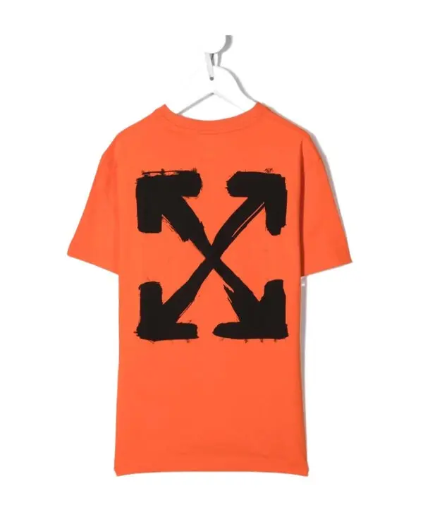 Off-White Leaf Motif" T-shirt